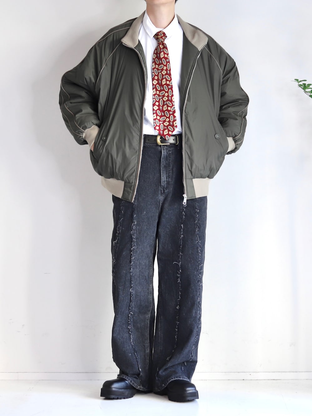 Mr.SZK｜WONDER WONDERのブーツを使ったコーディネート - WEAR