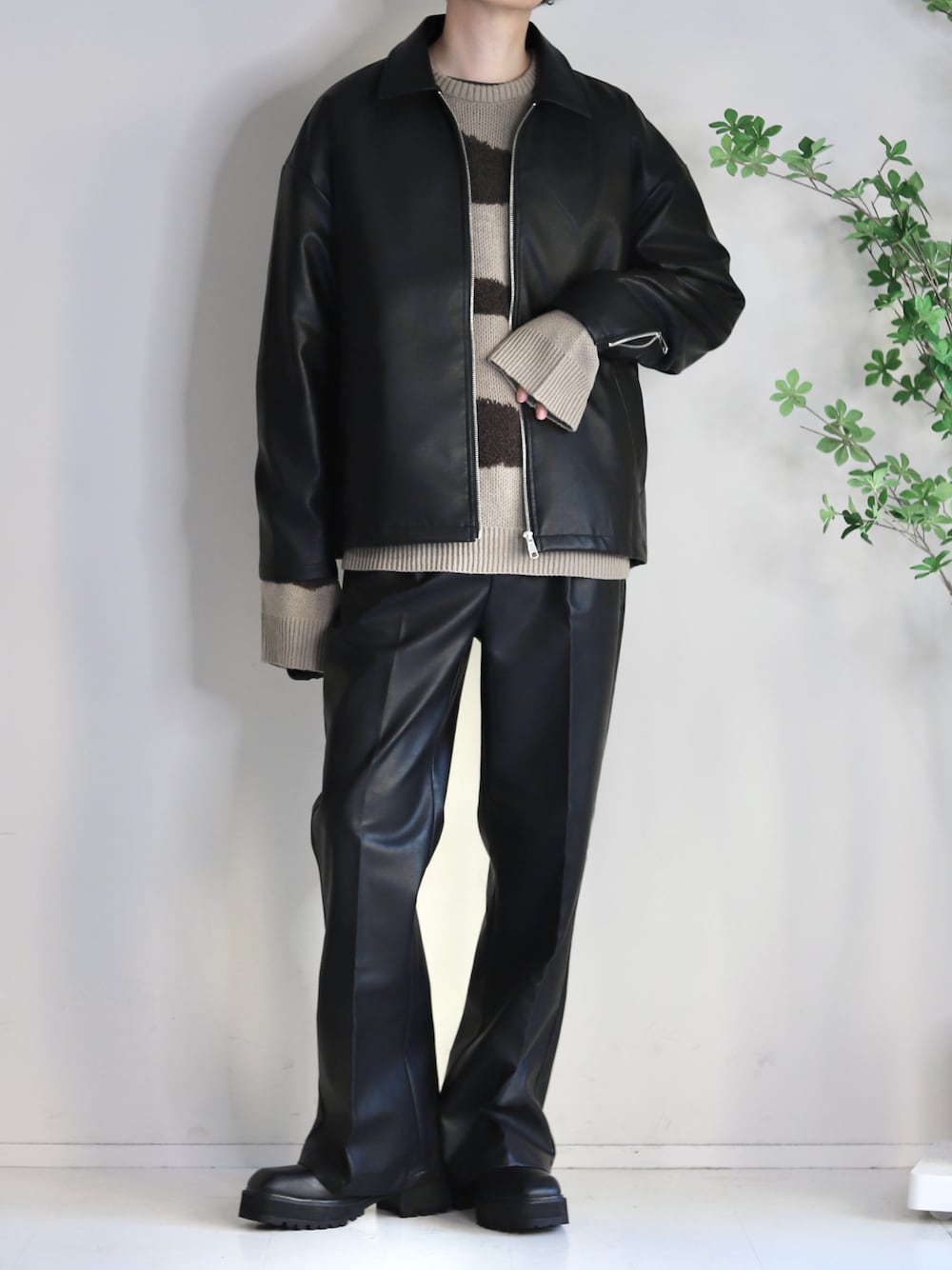 Mr.SZK｜WONDER WONDERのニット/セーターを使ったコーディネート - WEAR