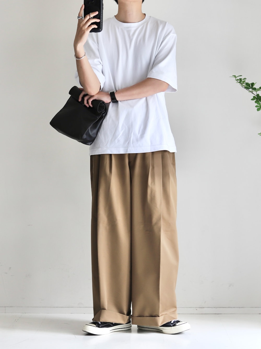 Mr.SZK｜DEVICEのハンドバッグを使ったコーディネート - WEAR