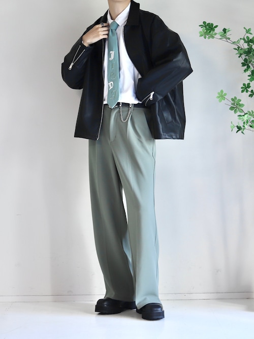 Mr.SZK｜WONDER WONDERのスラックスを使ったコーディネート - WEAR