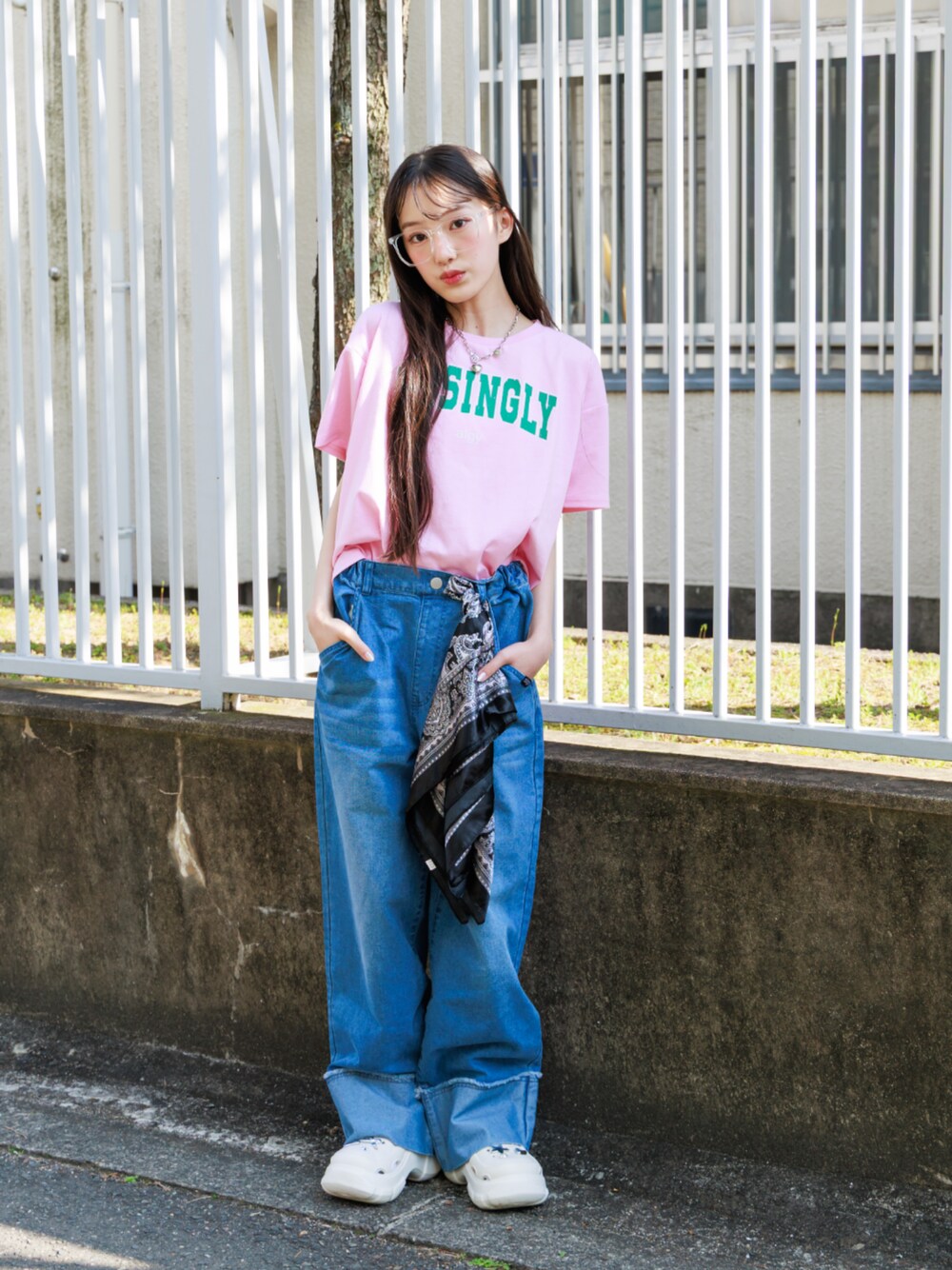 F.O.OnlineStore(F.O.Online Store)｜algyのTシャツ/カットソーを使ったコーディネート - WEAR