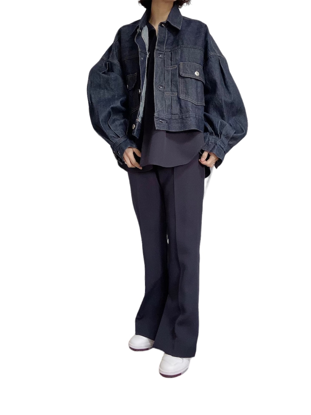 mmmmm000 _style｜HYKEのデニムジャケットを使ったコーディネート - WEAR