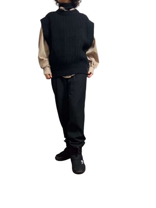 mmmmm000 _style｜HYKEのベストを使ったコーディネート - WEAR