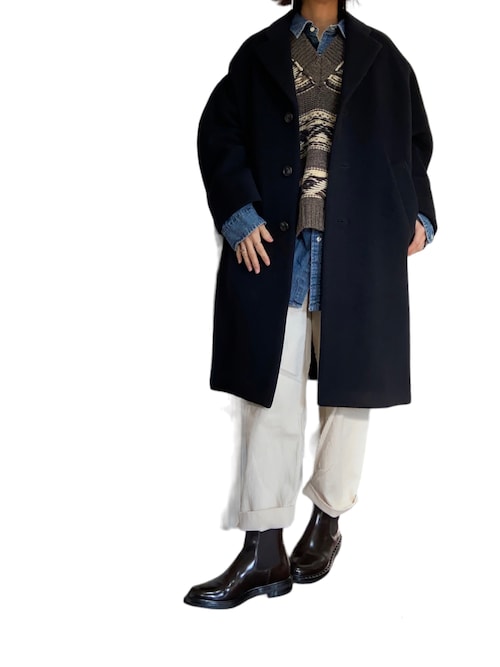 mmmmm000 _style｜TICCAのチェスターコートを使ったコーディネート - WEAR