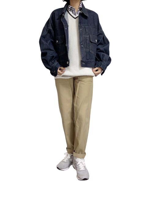 mmmmm000 _style｜HYKEのデニムジャケットを使ったコーディネート - WEAR