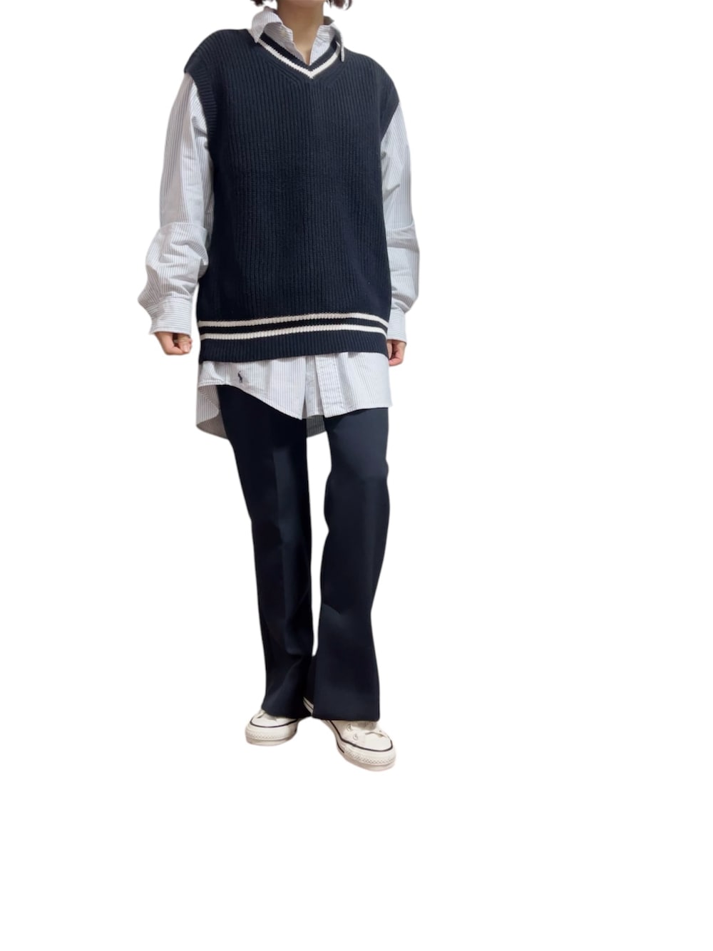 mmmmm000 _style｜UNIQLOのベストを使ったコーディネート - WEAR