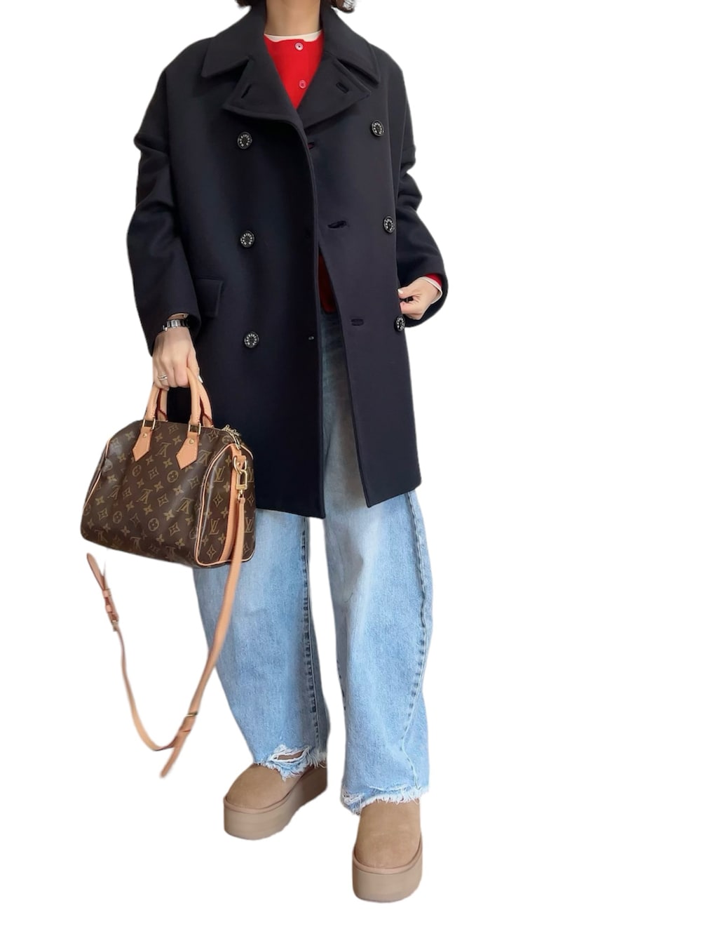 mmmmm000 _style｜Mackintoshのピーコートを使ったコーディネート - WEAR