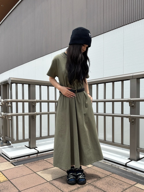 AVIREX ワンピース AVIREX ワンピース DENIM POCKET FLARE ONEPICE