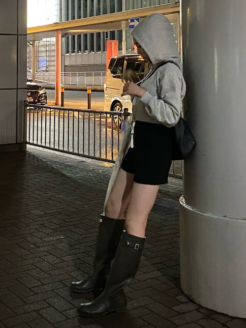miyu kaneko ｜HUNTERのレインシューズを使ったコーディネート - WEAR
