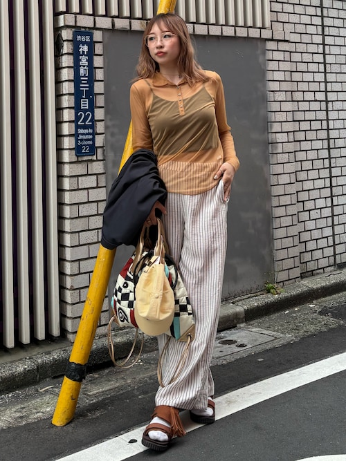 miyu kaneko (PAGEBOY三宮センター街店)｜STYLEMIXERのシャツ/ブラウスを使ったコーディネート - WEAR