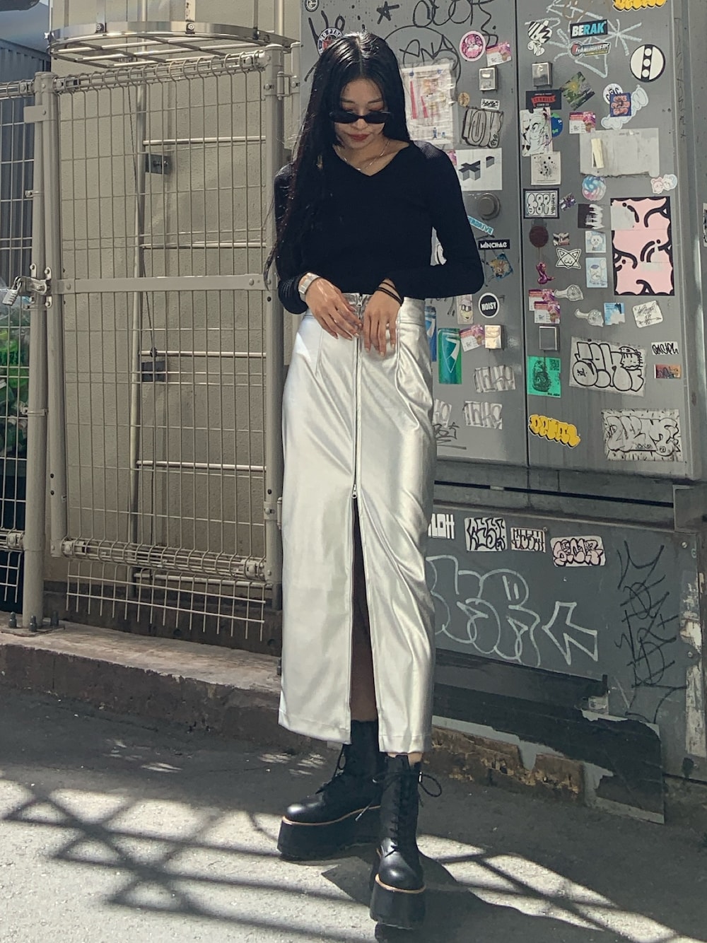 成田すみれ(MURUA)｜MURUAのニット/セーターを使ったコーディネート - WEAR