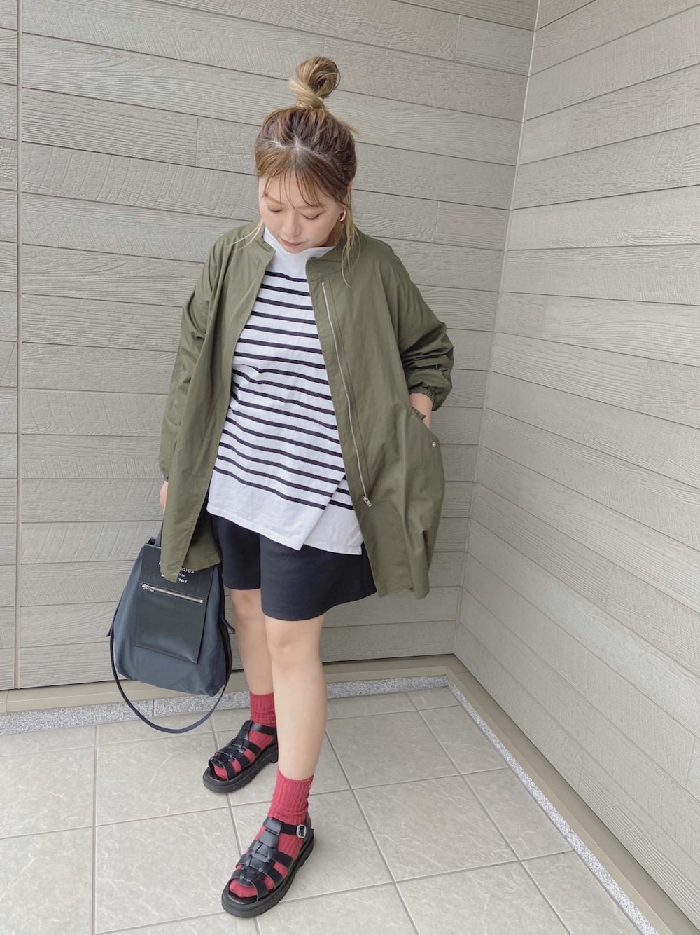 makiki｜JUNOAHのブルゾンを使ったコーディネート - WEAR