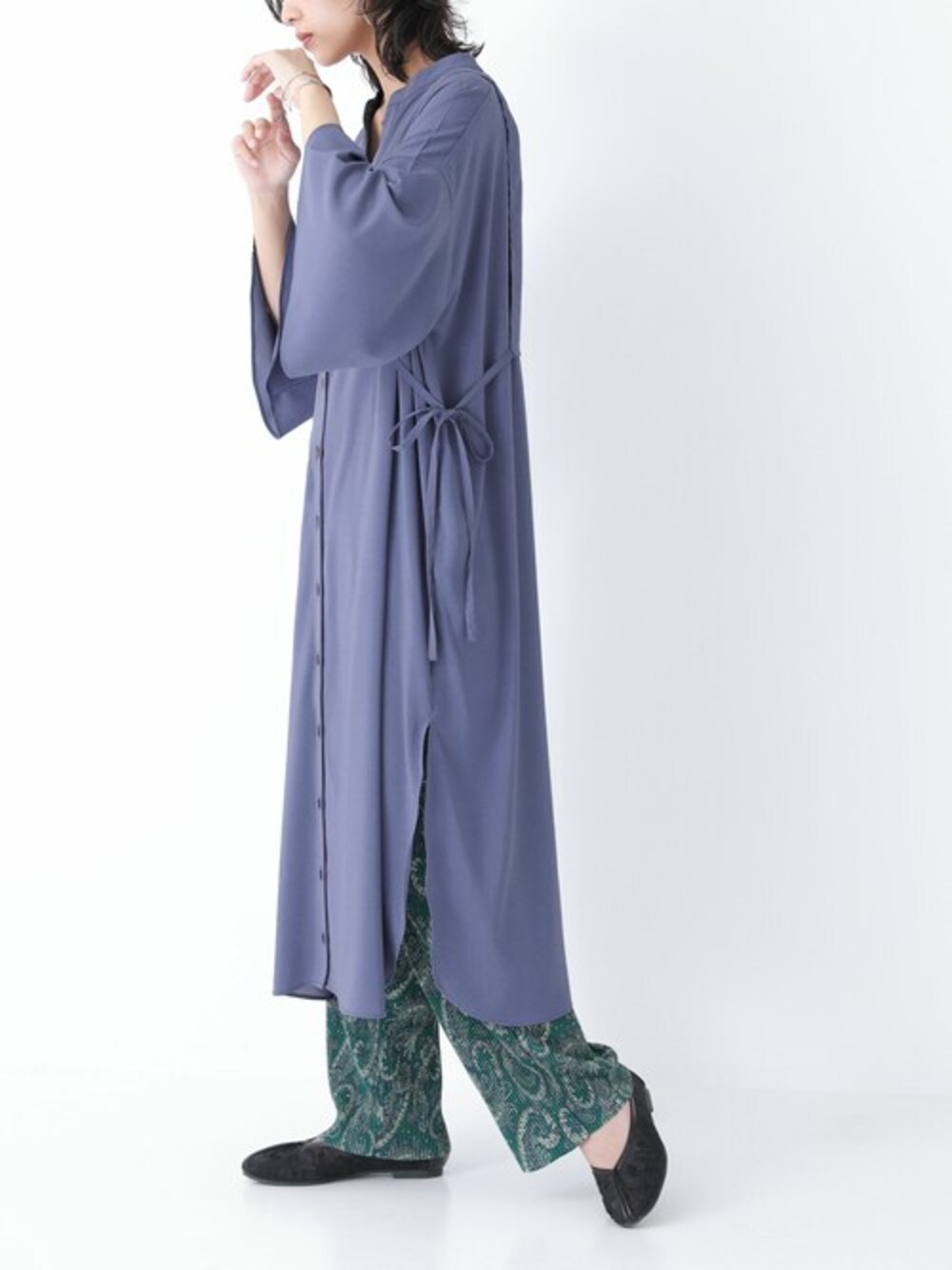 osharewalker staff(osharewalker ZOZO店)｜osharewalkerのシャツワンピースを使ったコーディネート - WEAR