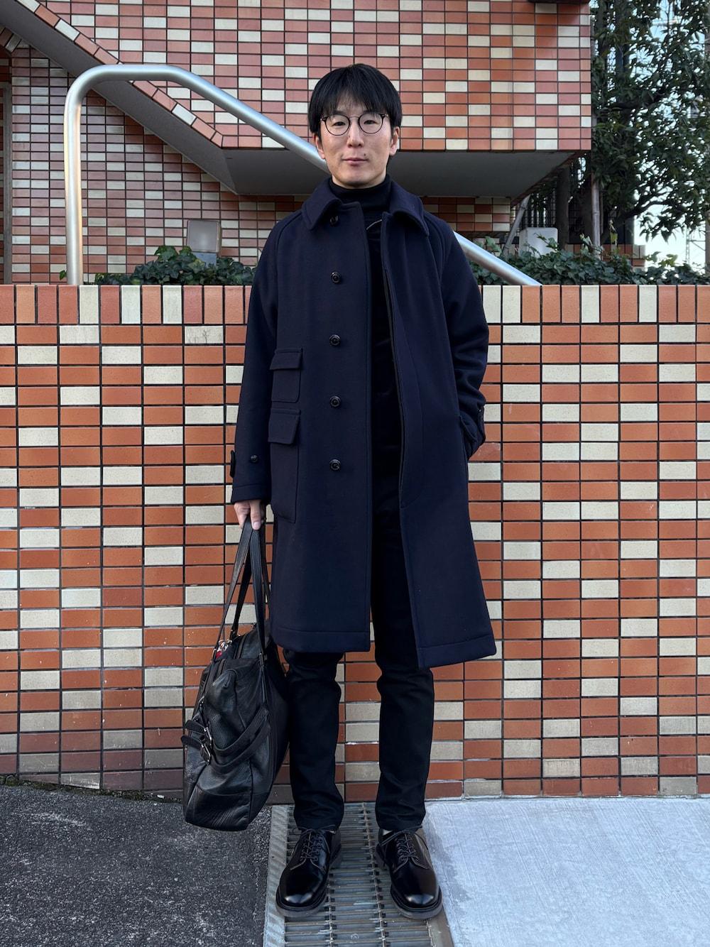 Daisuke A｜Kaptain Sunshineのステンカラーコートを使ったコーディネート - WEAR