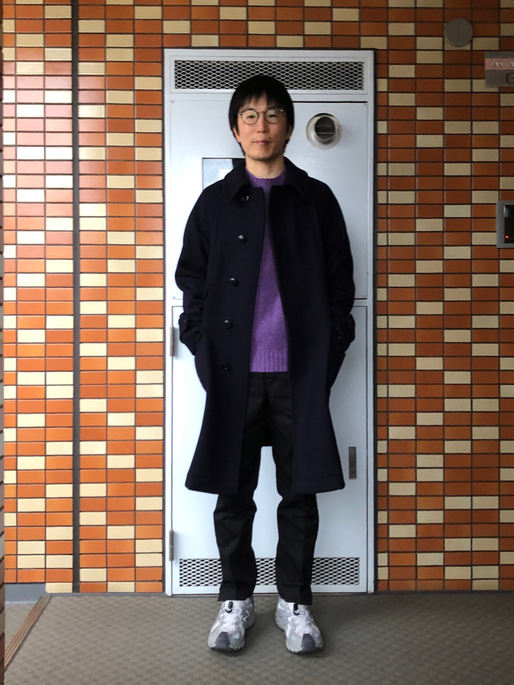 Daisuke A｜Kaptain Sunshineのステンカラーコートを使ったコーディネート - WEAR