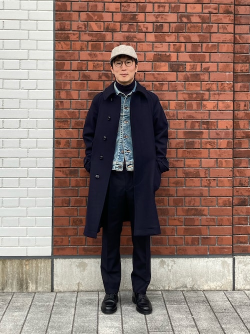 Daisuke A｜Kaptain Sunshineのステンカラーコートを使ったコーディネート - WEAR