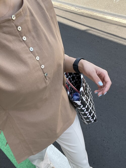 HIYORIN｜moment+のスラックスを使ったコーディネート - WEAR