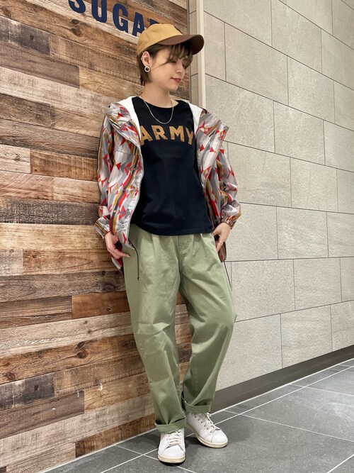 CUBESUGAR 有明店(CUBESUGAR 有明店)｜CUBE SUGARのマウンテンパーカーを使ったコーディネート - WEAR