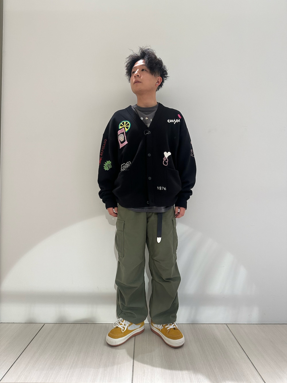 中尾良平(ROYAL FLASH GINZA SIX店)｜birdogのカーディガン/ボレロを使ったコーディネート - WEAR