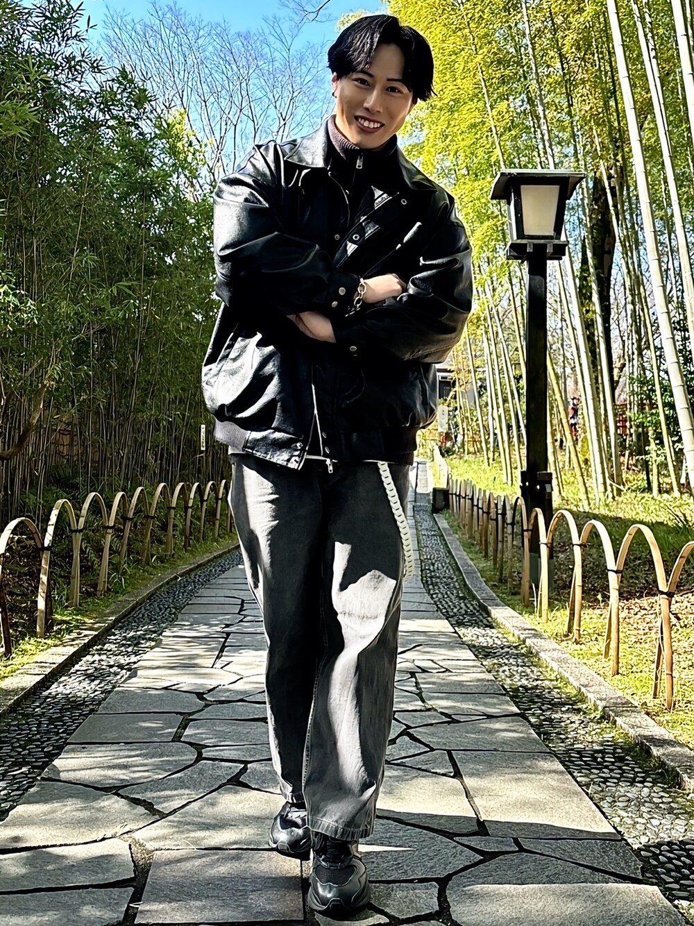 YUHEI｜CLELのブルゾンを使ったコーディネート - WEAR