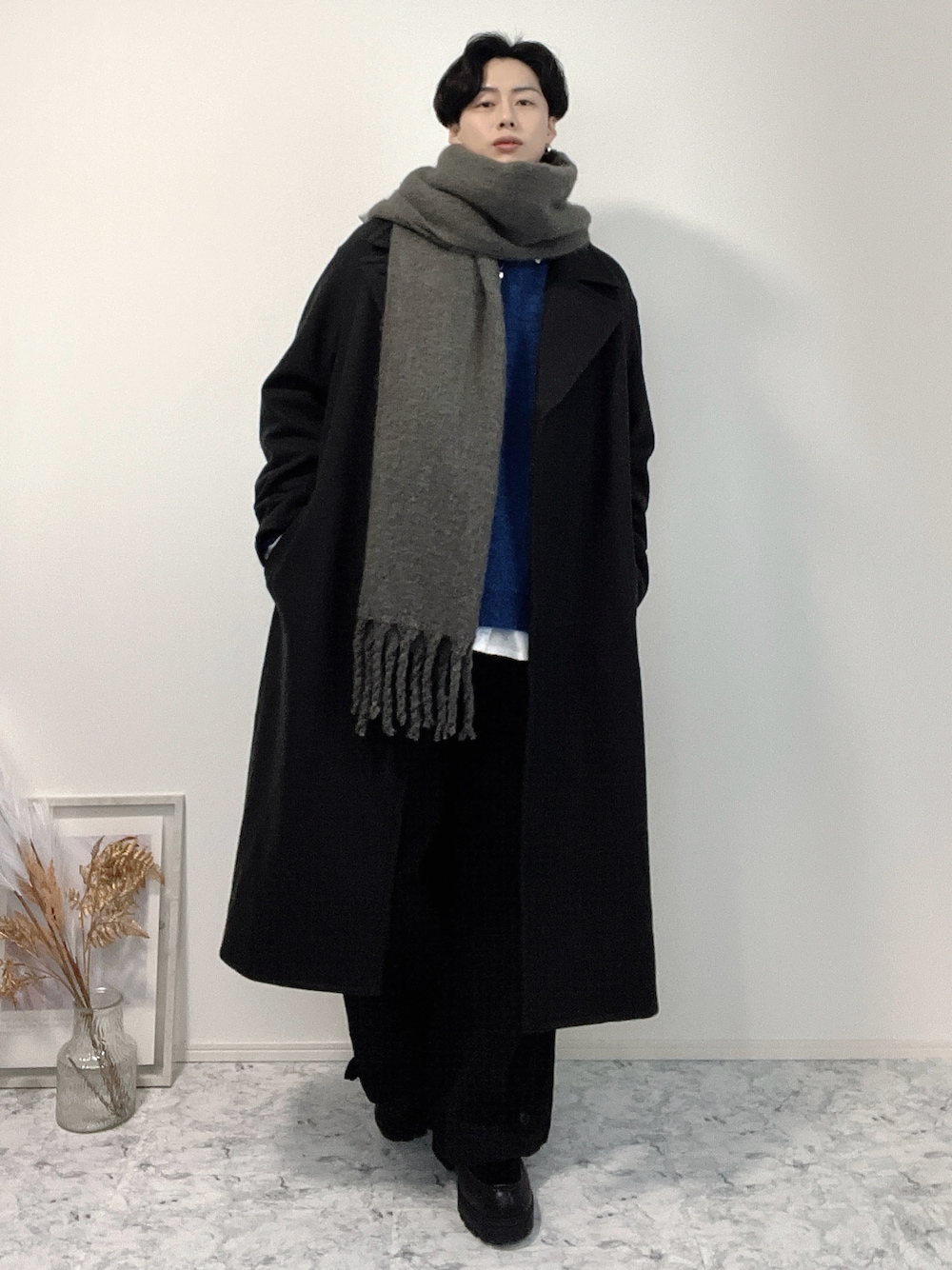 YUHEI｜FUNALIVEのストール/ショールを使ったコーディネート - WEAR