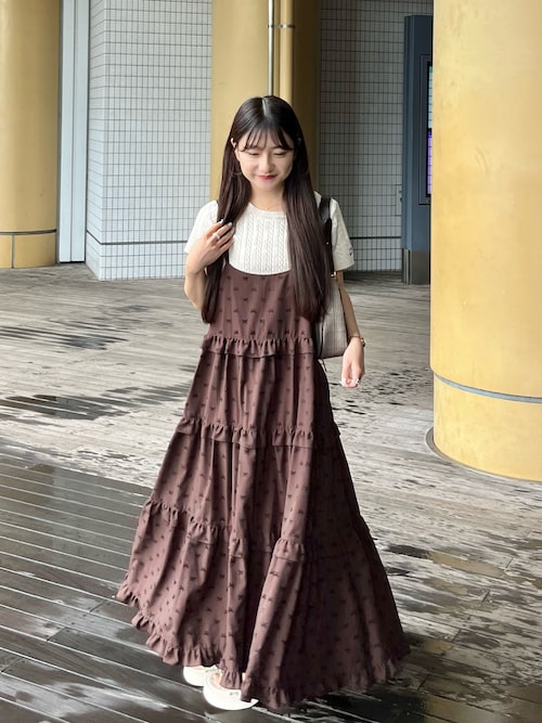 miyu Ӧ｜Alley by w closetのワンピースを使ったコーディネート - WEAR