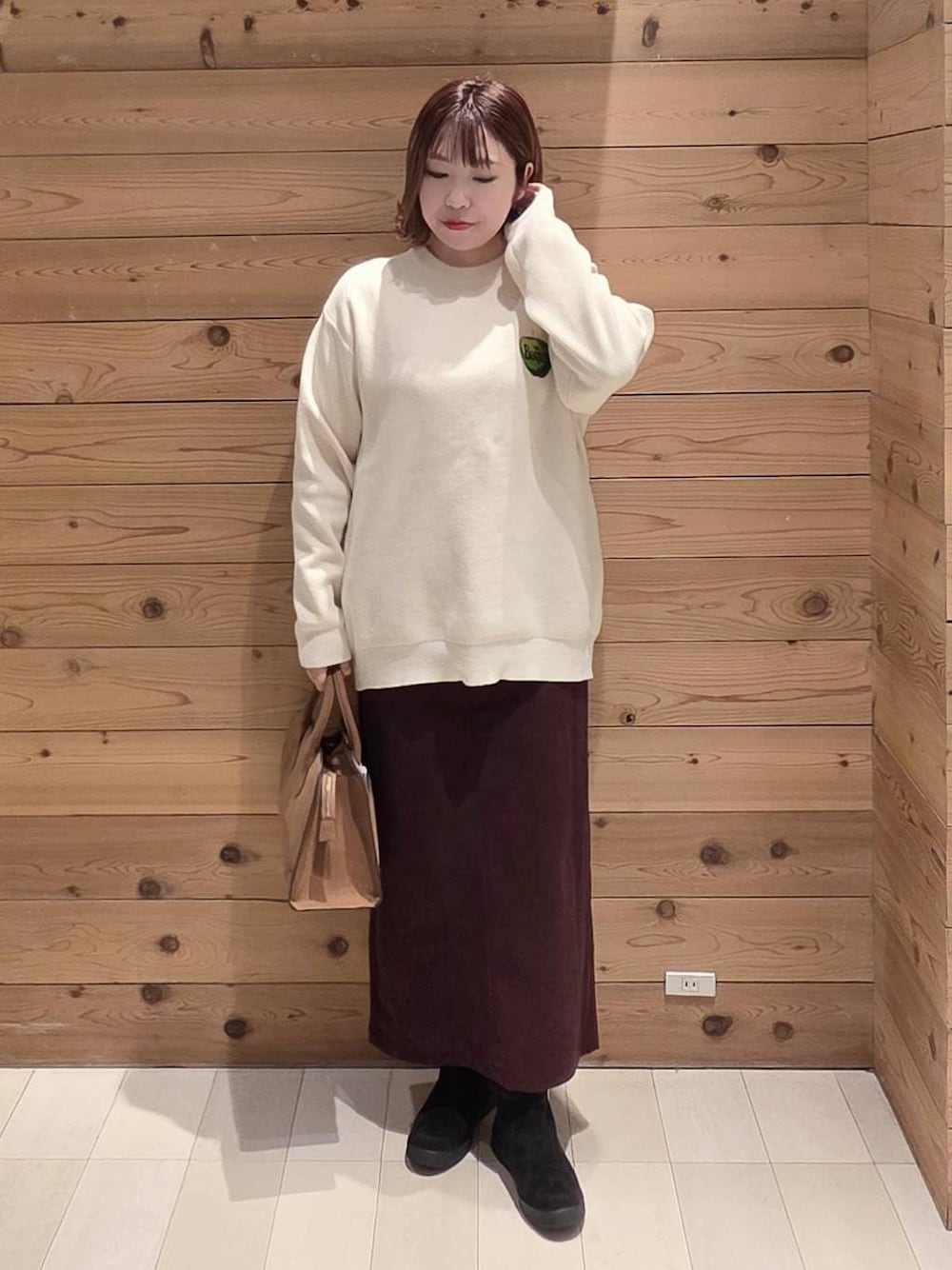 テソ子(GLOBAL WORK ららぽーと和泉)｜GLOBAL WORKのチェスターコートを使ったコーディネート - WEAR