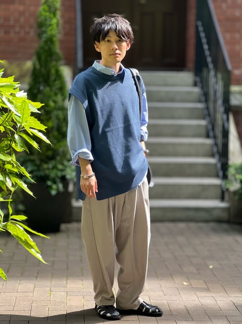 ゆっきー｜SERACEのベストを使ったコーディネート - WEAR