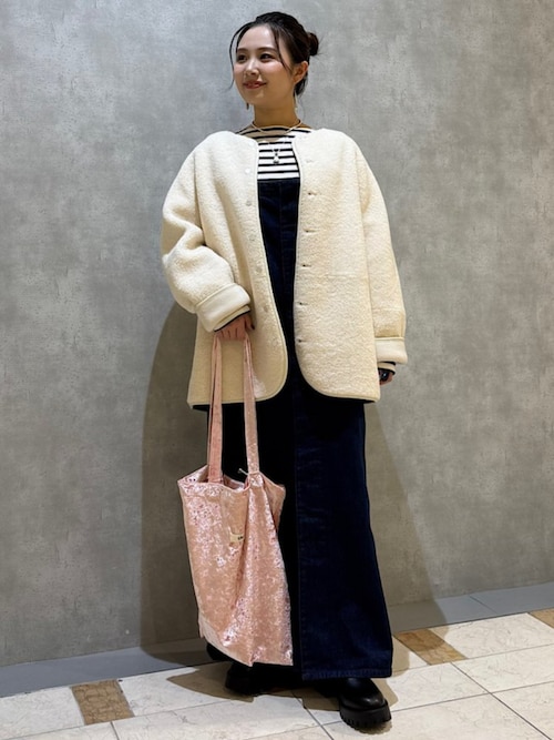 HAMON:ショート ニット ブーツ（晴雨兼用）（ブーツ）｜SHIPS