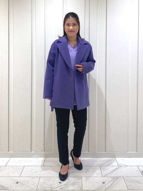 YUME（INDIVI OFFICIAL）｜INDIVIのスーツパンツを使ったコーディネート - WEAR