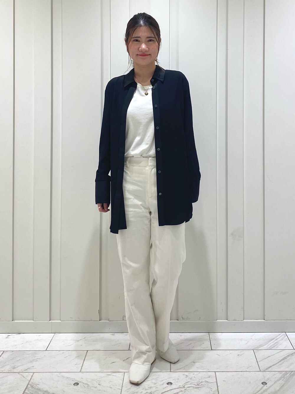 YUME(INDIVI OFFICIAL)｜INDIVIのシャツ/ブラウスを使ったコーディネート - WEAR