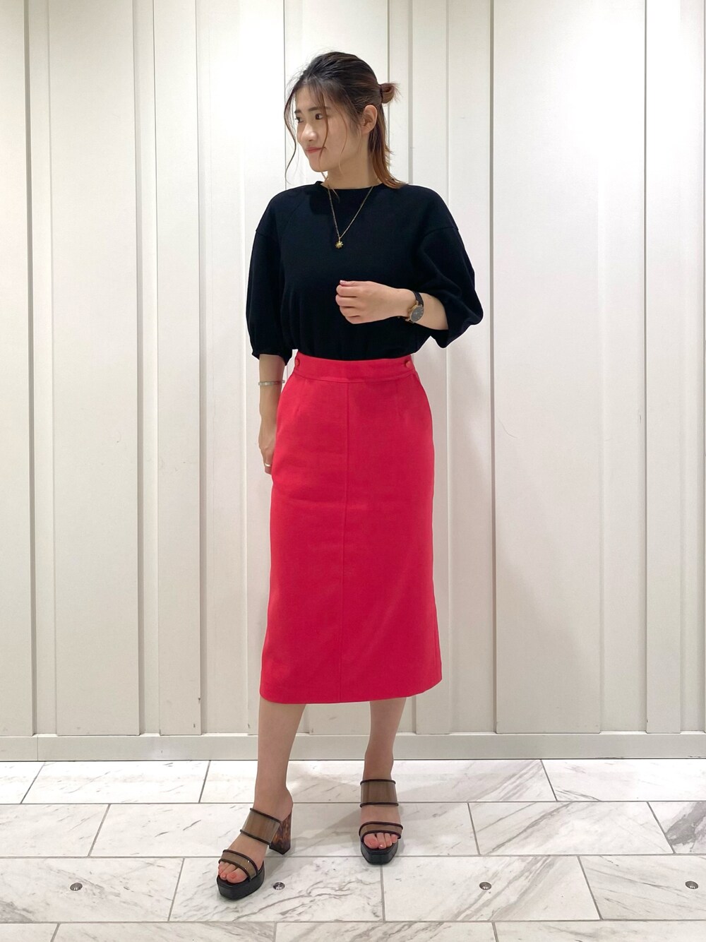 YUME（INDIVI OFFICIAL）｜INDIVIのTシャツ/カットソーを使ったコーディネート - WEAR