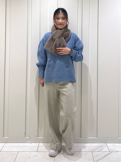 YUME(INDIVI OFFICIAL)｜INDIVIのニット/セーターを使ったコーディネート - WEAR