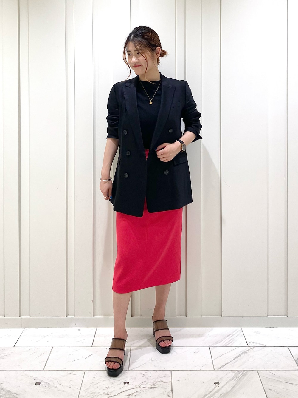 YUME(INDIVI OFFICIAL)｜INDIVIのTシャツ/カットソーを使ったコーディネート - WEAR