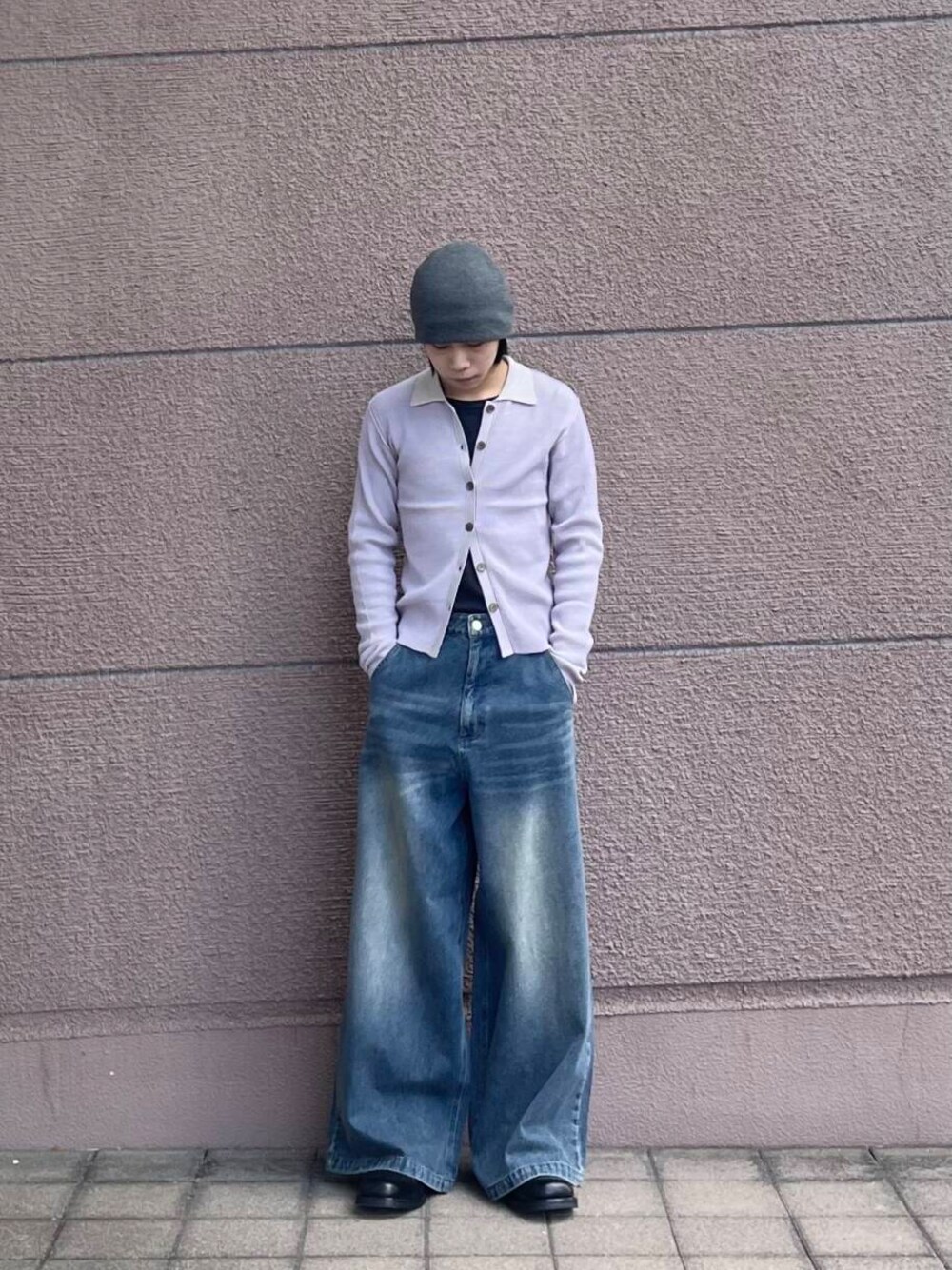 1124kouta(warehouse りんくうプレミアムアウトレット)｜KBFのニット/セーターを使ったコーディネート - WEAR