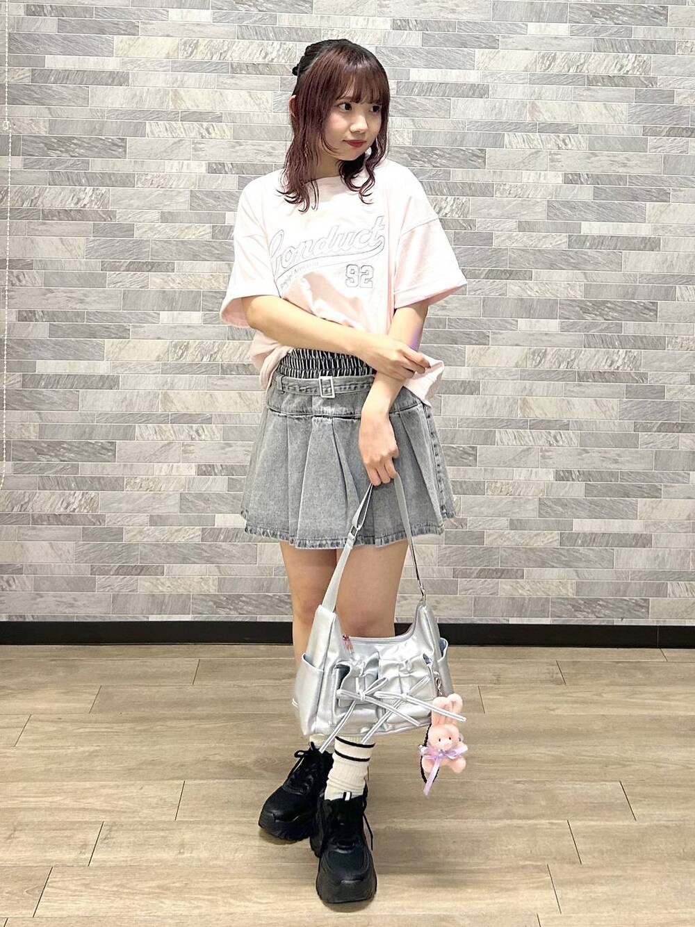 Nene(LOWRYS FARM エスパル仙台)｜repipi armarioのキーホルダーを使ったコーディネート - WEAR