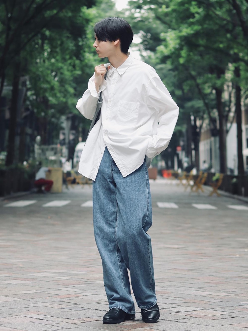 平賀理生｜Steven Alanのシャツ/ブラウスを使ったコーディネート - WEAR