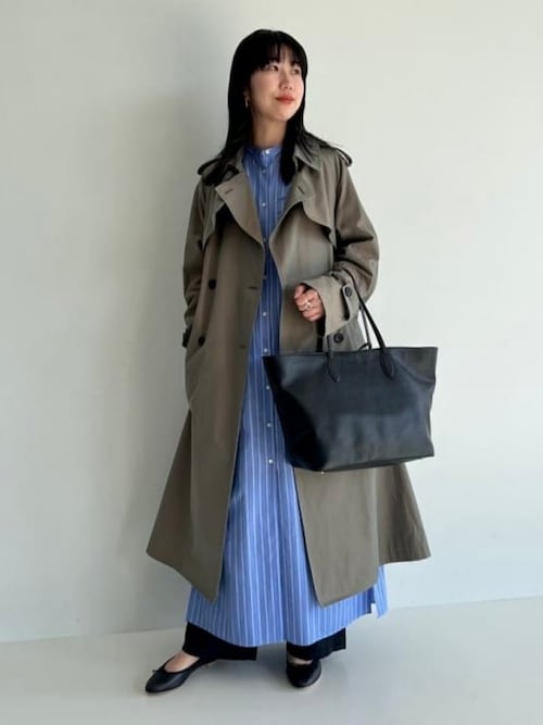Demi-Luxe BEAMS(BEAMS WOMEN)｜Demi-Luxe BEAMSのトレンチコートを使ったコーディネート - WEAR