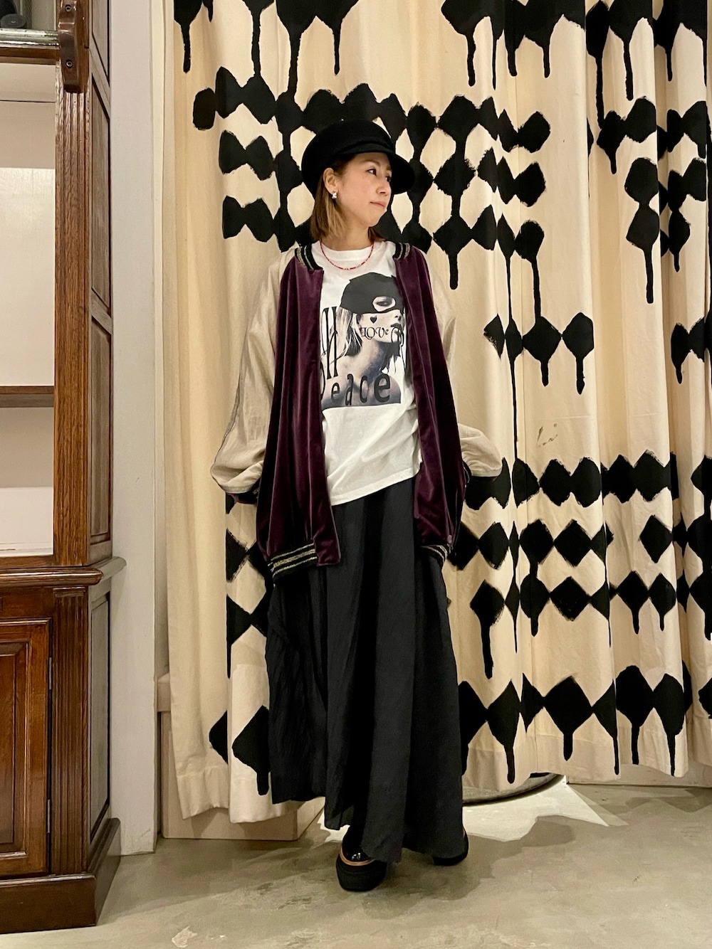 kazuyo(ROYAL FLASH 上野店)｜SHARE SPIRITのTシャツ/カットソーを使ったコーディネート - WEAR