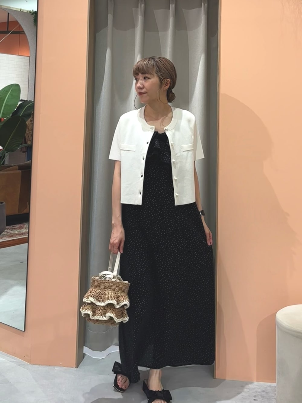 あゆこ(natural couture)｜natural coutureのカーディガン/ボレロを使ったコーディネート - WEAR