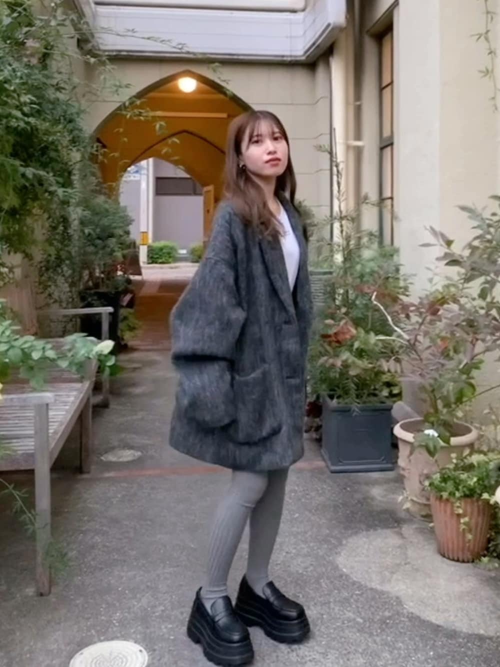 rl05｜r.のチェスターコートを使ったコーディネート - WEAR