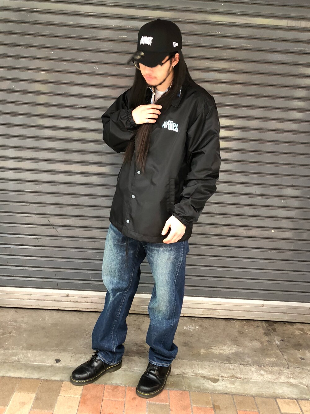 ROY(QUARTER)｜AVIREXのナイロンジャケットを使ったコーディネート - WEAR