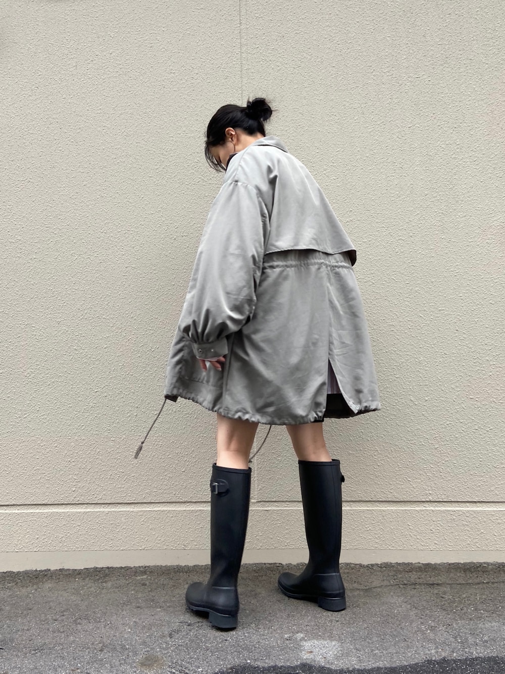 uno.｜HUNTERのレインシューズを使ったコーディネート - WEAR