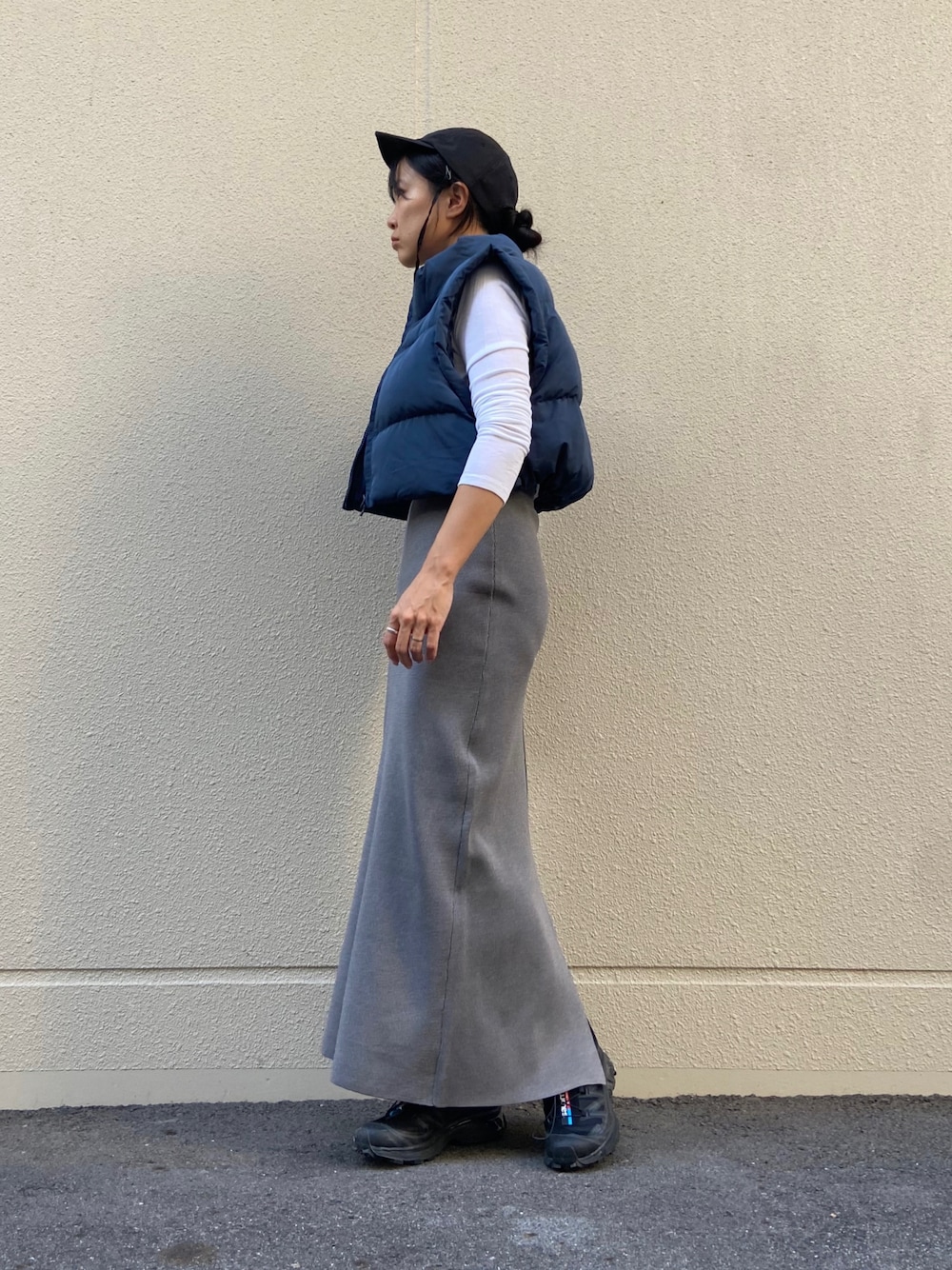 uno.｜SALOMONのスニーカーを使ったコーディネート - WEAR