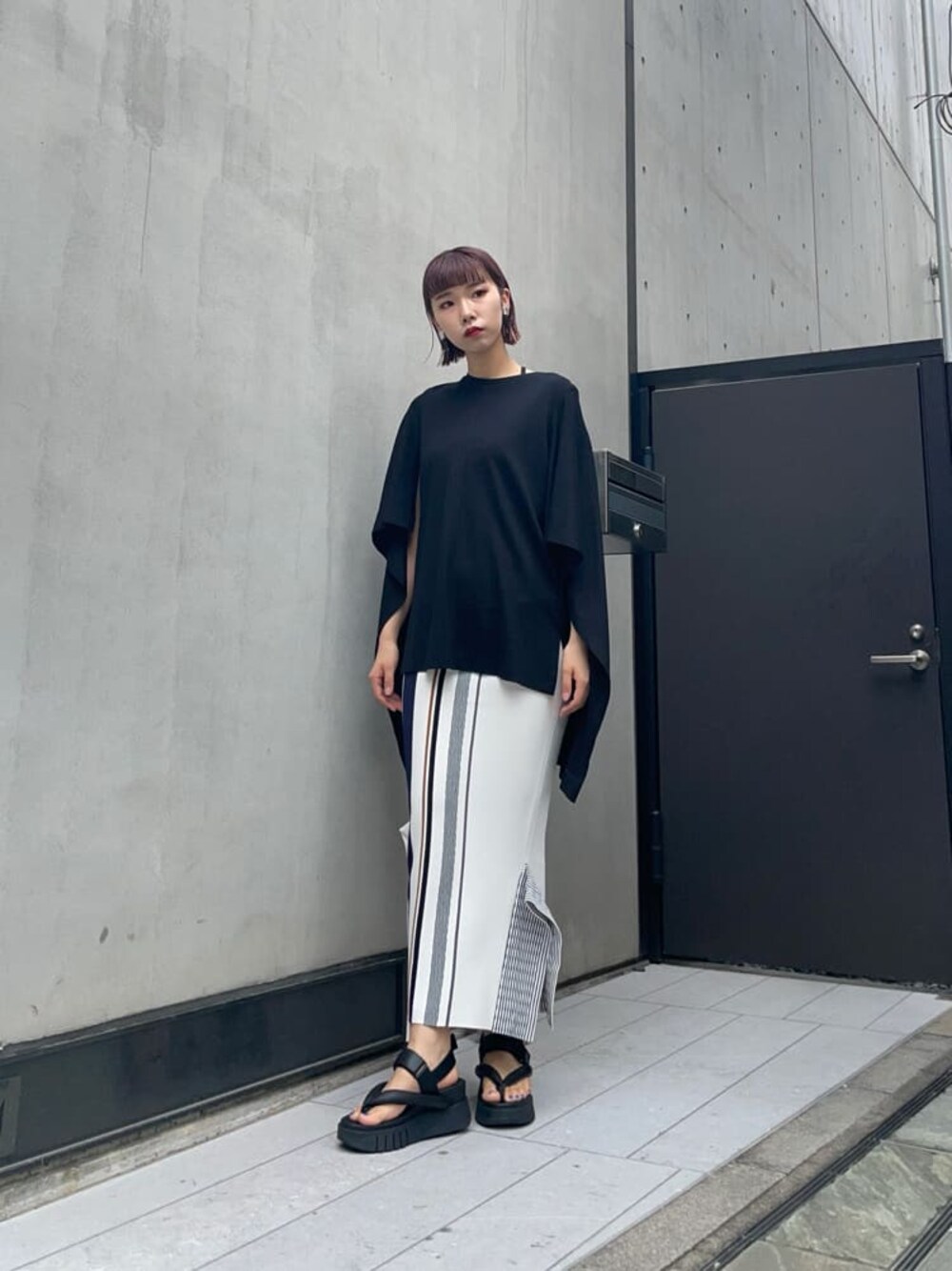 YURIKA(UN3D．)｜UN3D.のサンダルを使ったコーディネート - WEAR