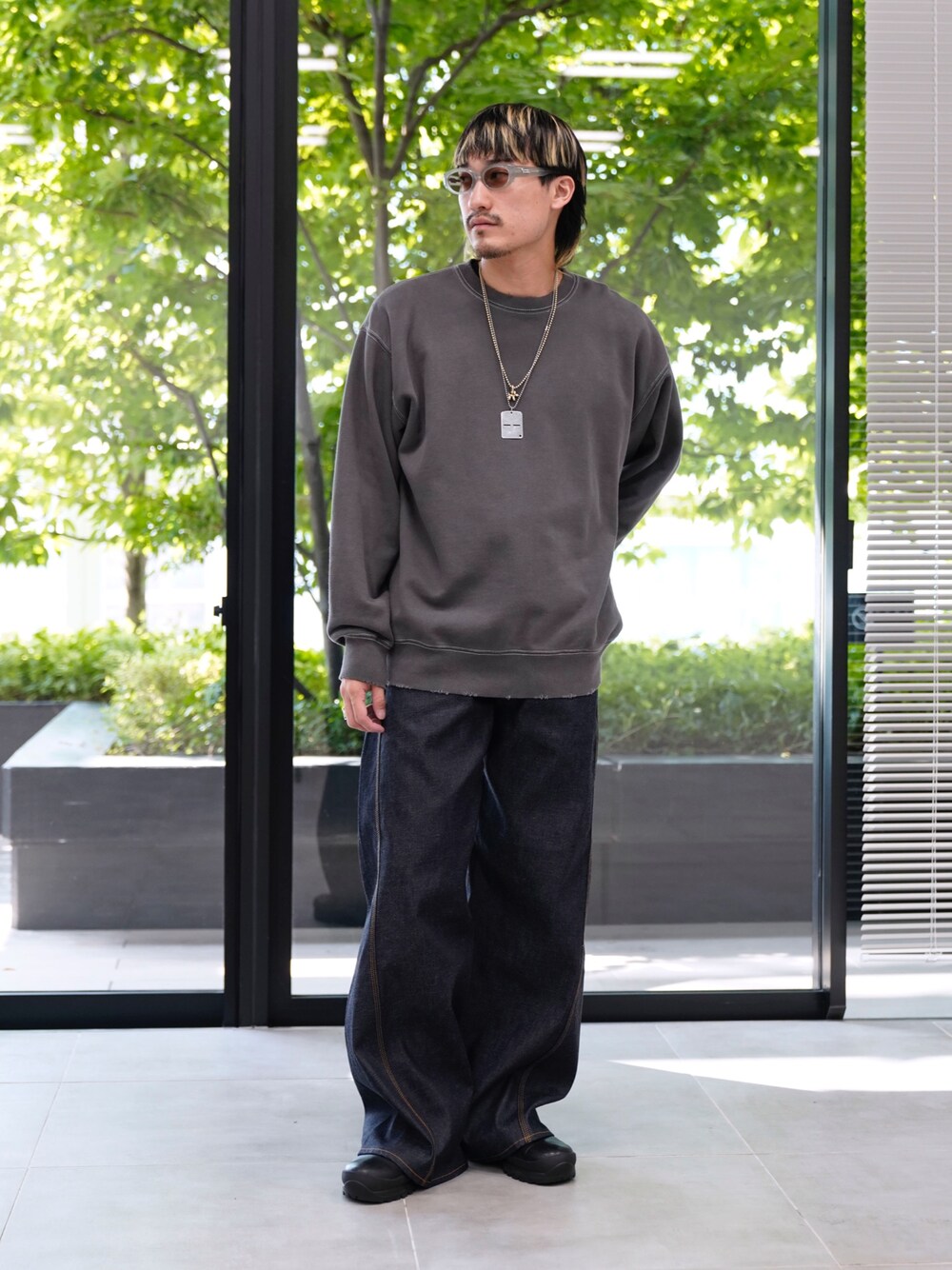 STUDIOUS MENS(STUDIOUS MENS)｜Jiedaのスウェットを使ったコーディネート - WEAR