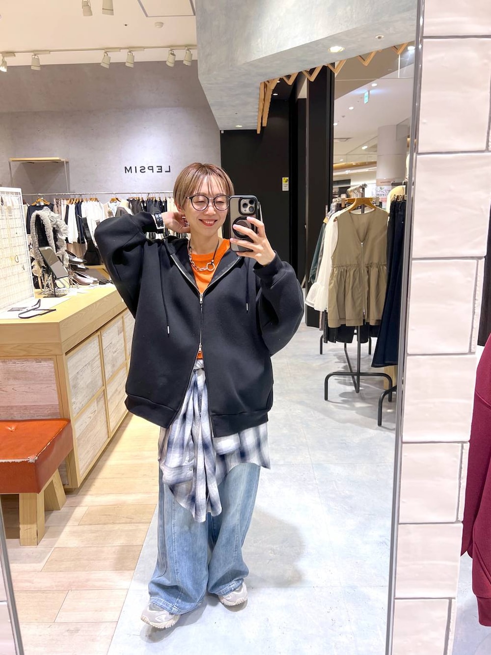 miiisan(LEPSIMセブンパークアリオ柏)｜LEPSIMのパーカーを使ったコーディネート - WEAR