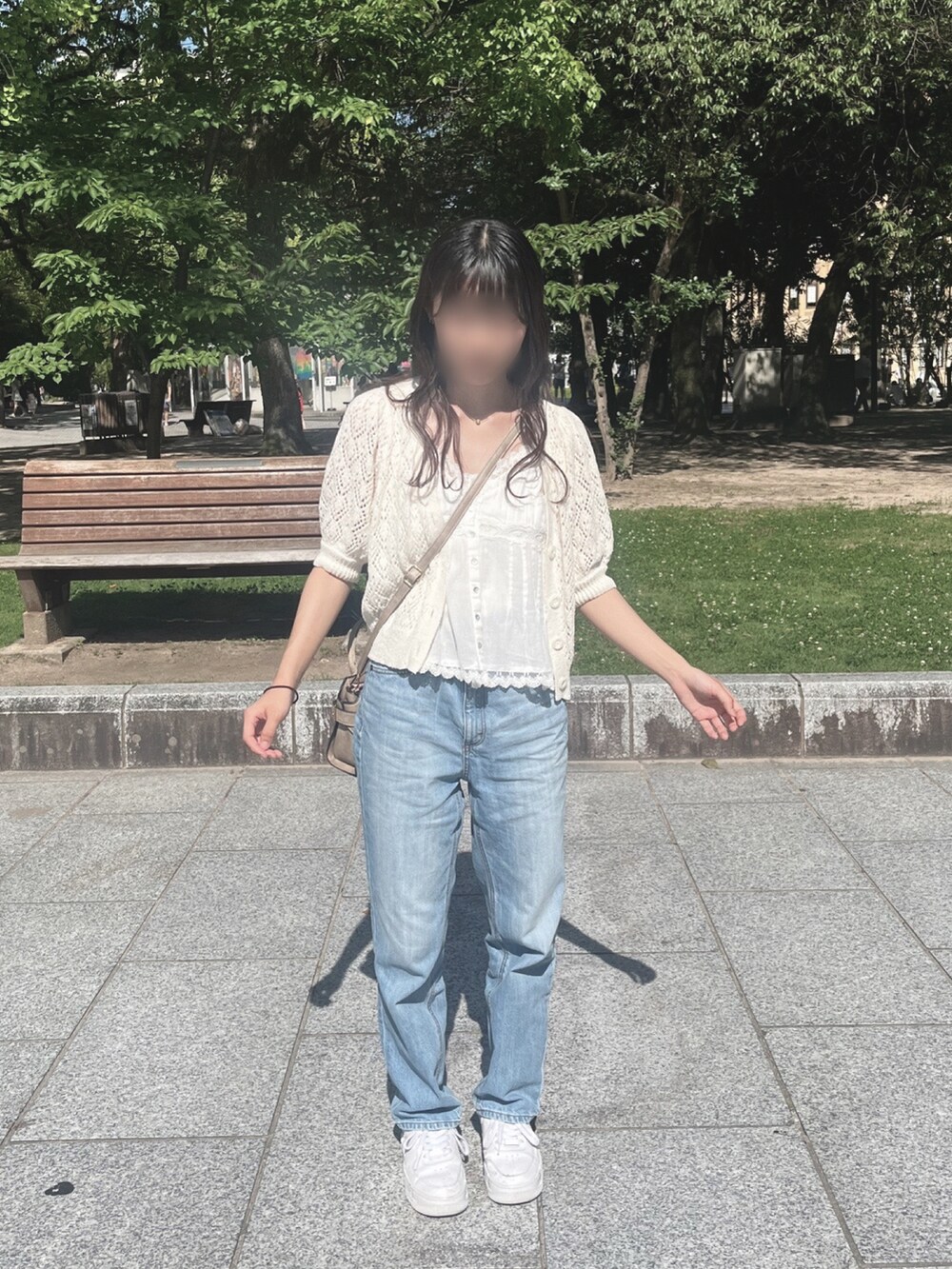 Hana*.ﾟ｜GUのデニムパンツを使ったコーディネート - WEAR