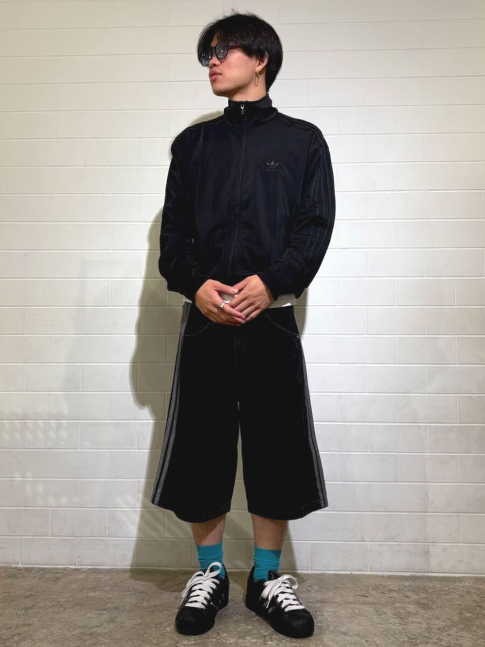 アディカラー デニム ファイヤーバードショーツ、スーパースター II / Superstar II、アディカラー クラシックス ファイヤー ...