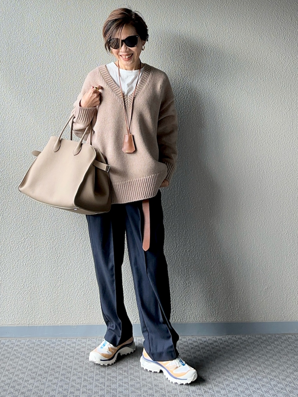 Yoko Ishibashi｜Lazo_N33°のパンツを使ったコーディネート - WEAR